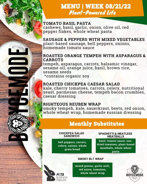 Boyce Mode - 100% Plant Based – 100% Delicious