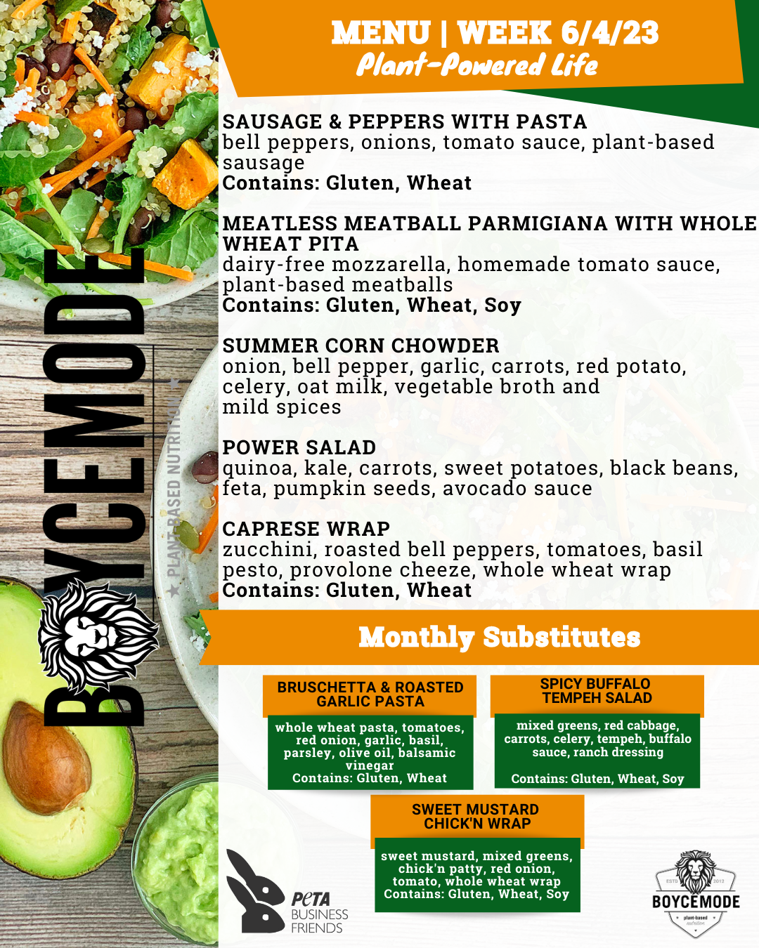 Plant Based Meal Prep - 100% Plant Based – 100% Delicious